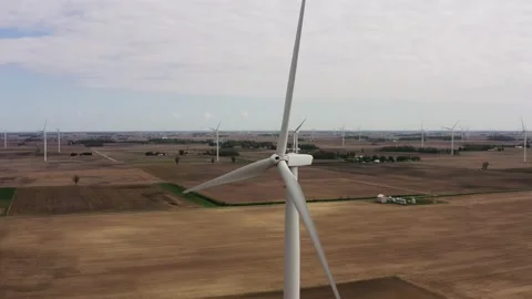 Stunning footages of solar and wind powe... | Stock Video | Pond5