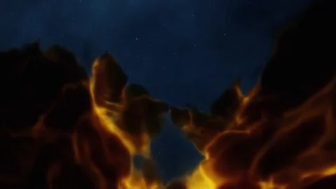 Stunning Nebula Zoom Out, Space Flight, ... | Stock Video | Pond5