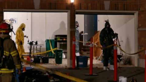 Stunning real life crime lab incident in... | Stock Video | Pond5