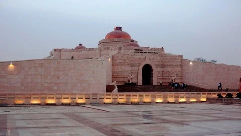 Stupa at Ambedkar Park Lucknow | Stock Video | Pond5