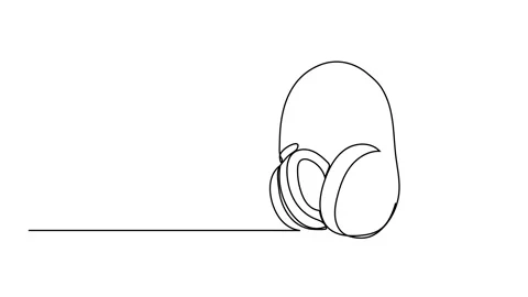 Headphones Vector Art Stock Videos – Royalty-Free HD & 4K Videos | Pond5