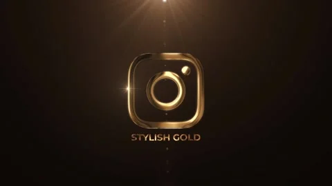 Stylish Gold Logo Reveal For After Effects And Premiere Pro ~ After ...