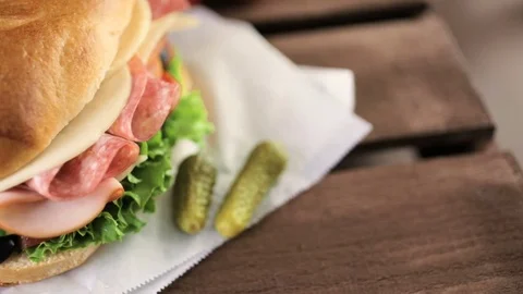 Non Meat Sandwich Stock Videos – Royalty-Free HD & 4K Videos | Pond5