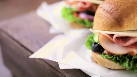 Non Meat Sandwich Stock Videos – Royalty-Free HD & 4K Videos | Pond5