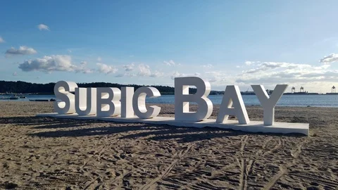 Subic Bay Sign Landmark Located in Phili... | Stock Video | Pond5