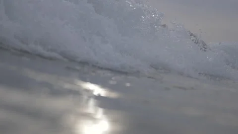 Submerging Under Waves in the Pacific Oc... | Stock Video | Pond5