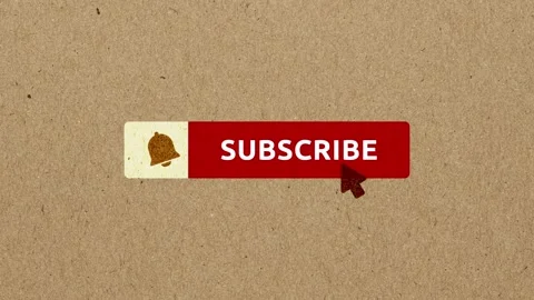 Subscribe and ring the bell animation in... | Stock Video | Pond5