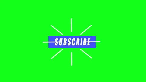 Subscribe Green Screen Stock Videos – Royalty-Free HD & 4K Videos