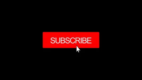 Subscribe Button and Bell with Cool anim... | Stock Video | Pond5