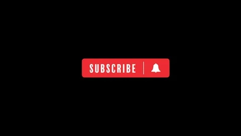 Subscribe Button and Bell with Cool Anim... | Stock Video | Pond5