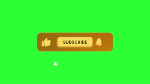 Subscribe Button with bell icon click An... | Stock Video | Pond5