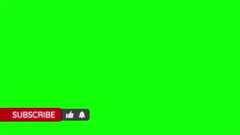 SUBSCRIBE BUTTON ON GREEN SCREEN | Stock Video | Pond5