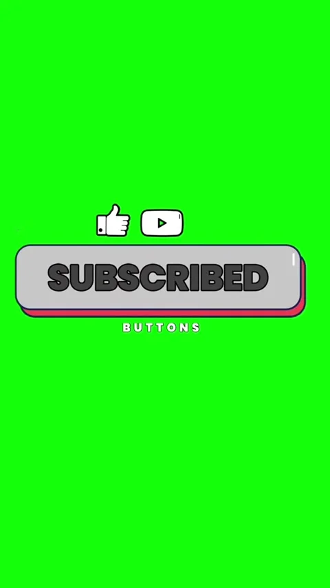 Subscribe Green Screen Stock Videos – Royalty-Free HD & 4K Videos