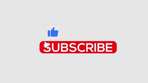 Subscribe, Reminder and Like Button anim... | Stock Video | Pond5
