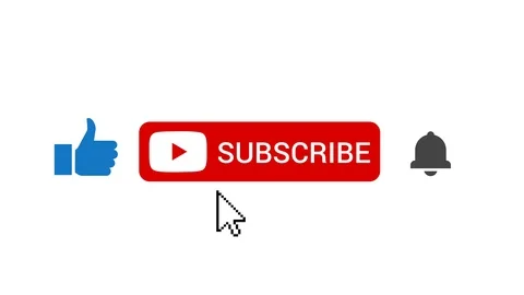 Like Subscribe Ring Bell Animation | Stock Video | Pond5