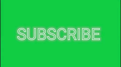 Subscribe Green Screen Stock Videos – Royalty-Free HD & 4K Videos