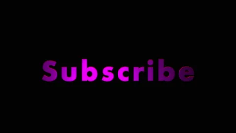 SUBSCRIBE title animation with alpha cha... | Stock Video | Pond5