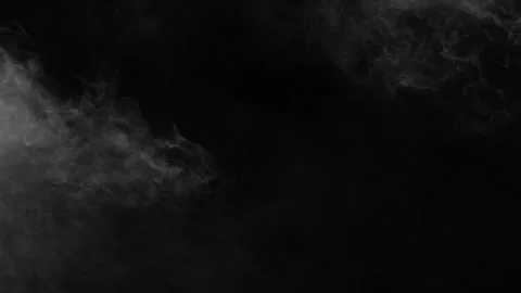 Subtle dark fog textures on black screen | Stock Video | Pond5
