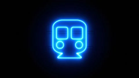 Neon Subway Sign Stock Video Footage | Royalty Free Neon Subway Sign ...