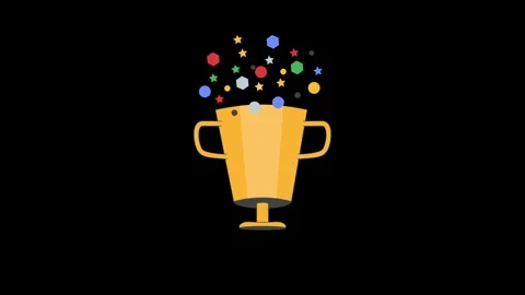 Success 2d lottie animation video or Go... | Stock Video | Pond5