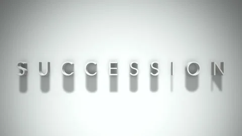 Succession 3D title animation with shado... | Stock Video | Pond5