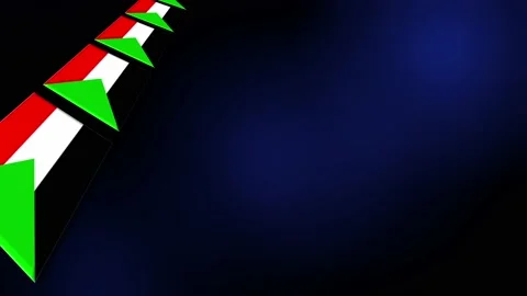 Sudan Flag Animated Background 3d Animat... | Stock Video | Pond5