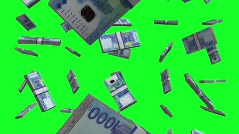 Sudanese Pound Falling Animation Stacks ... | Stock Video | Pond5