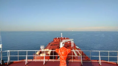 Suez, Egypt - huge container vessel proc... | Stock Video | Pond5