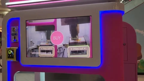 Sugar Master Simon Mall Vending Machine | Stock Video | Pond5