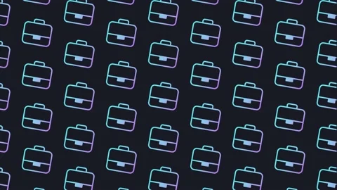 Suitcase Dark Blue Animated Loop Backgro... | Stock Video | Pond5