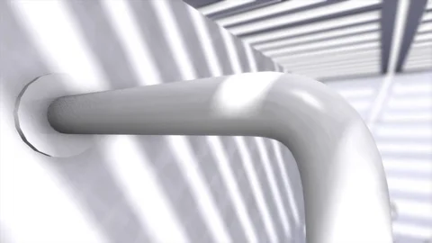 sulfur loading line | Stock Video | Pond5