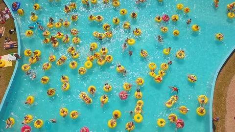 Crowded Pool Stock Video Footage | Royalty Free Crowded Pool Videos | Pond5