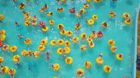 Crowded Pool Stock Video Footage | Royalty Free Crowded Pool Videos | Pond5