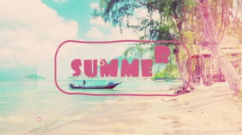 Summer-Dynamic Slideshow ~ After Effects Project #63825887