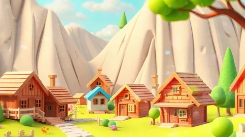 Homes Cartoon Stock Videos – Royalty-Free HD & 4K Videos | Pond5