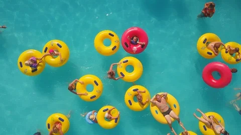 Crowded Pool Stock Video Footage | Royalty Free Crowded Pool Videos | Pond5