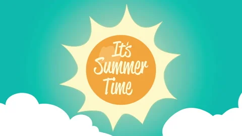 Summer Sun Animation Stock Footage ~ Royalty Free Stock Videos | Pond5