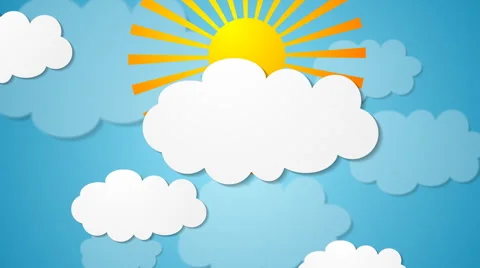 Summer Sun Animation Stock Footage ~ Royalty Free Stock Videos | Pond5