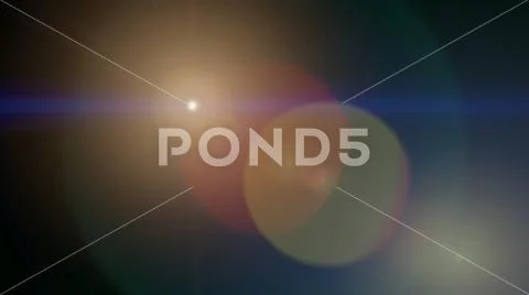 Sun and lens flare graphic material (lens flare, light, light leak ...