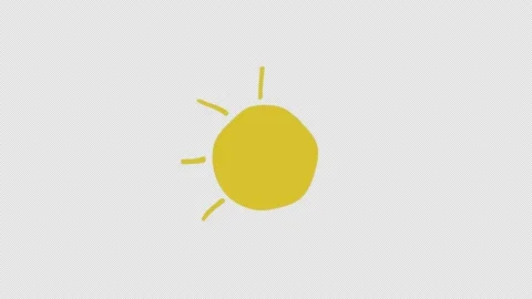 sun icon loop Animation video transparen... | Stock Video | Pond5