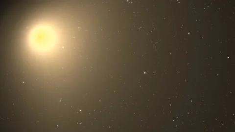 Sun, Moon and Earth animation | Stock Video | Pond5