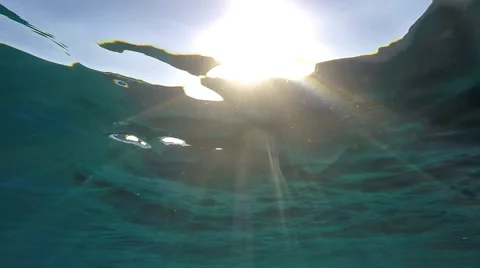 Sun Through Water Stock Video Footage | Royalty Free Sun Through Water ...