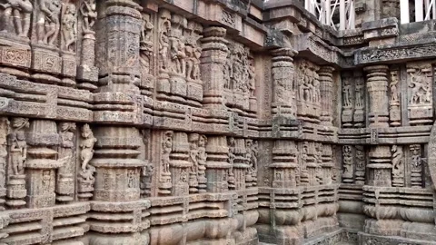 Sun Temple Complex, Konark, India | Stock Video | Pond5