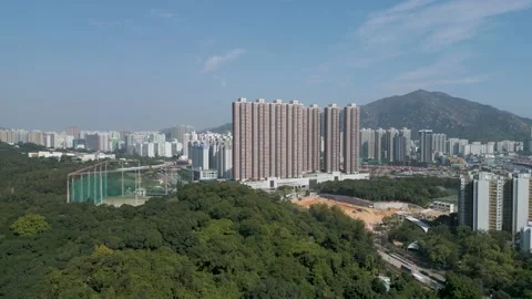 Sun Tuen Mun Centre, Tuen Mun, hong kong... | Stock Video | Pond5