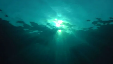 Sunlight is broken on the rays by the ex... | Stock Video | Pond5