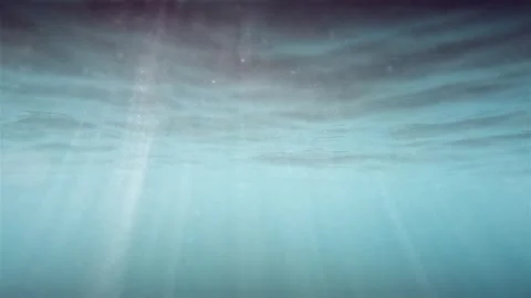 Underwater God Rays Stock Video Footage | Royalty Free Underwater God ...