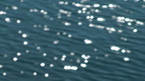 Sunlight On Water Sparkling Water Sparkling Ocean Stock Footage ...