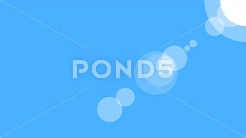 Sunny weather sign icon on blue background: Royalty Free #108774810