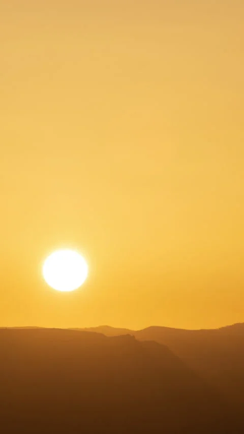 Sunrise Open Landscape Timelapse Zoom In... | Stock Video | Pond5