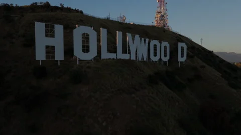 sunset flying counter clockwise shot of ... | Stock Video | Pond5